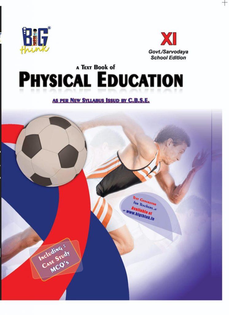 Big Think 11th A Textbook of Physical education (English medium) Govt ...